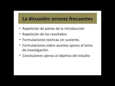 Consejos para escribir su discusión en su tesis - Conade IP