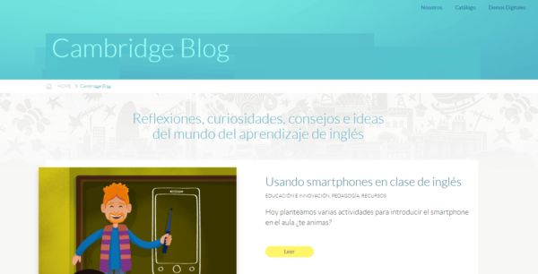 el blog de Cambridge ESOL para profesores - CONADEIP