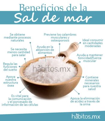 Qué beneficios tiene la sal de mar - CONADEIP