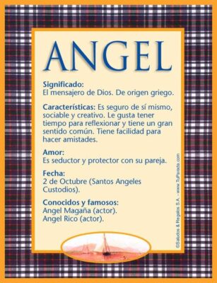 qué significa ángel - CONADEIP