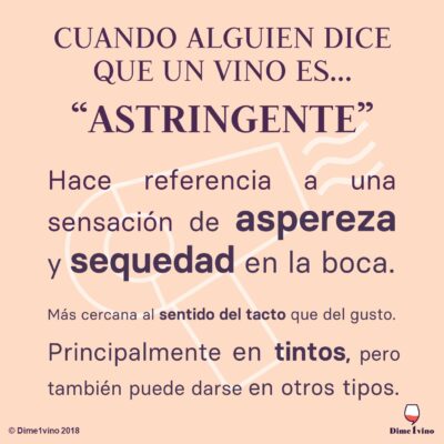 qué significa astringente - CONADEIP