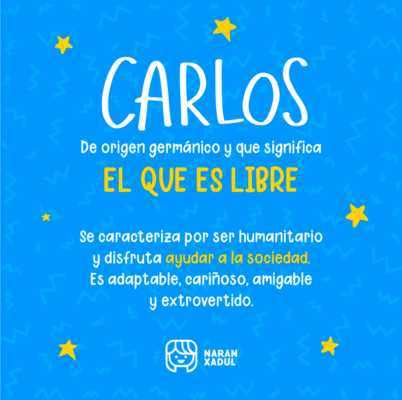 qué significa carlos - CONADEIP