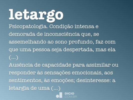 qué significa letargo - CONADEIP