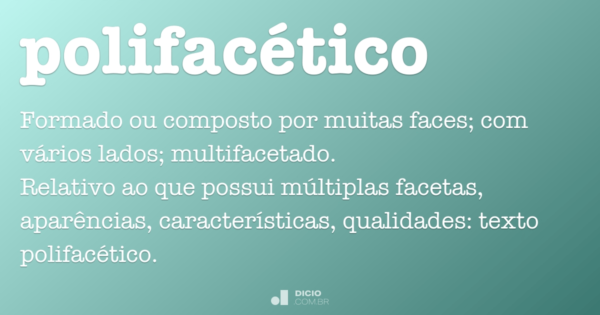 qué significa polifacética - CONADEIP